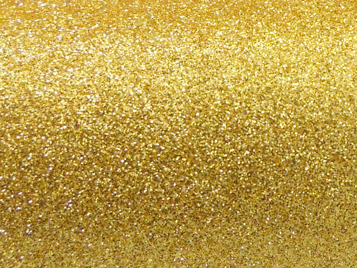 Rouleau adhésif orné de véritable paillettes dorées - Luminis Films